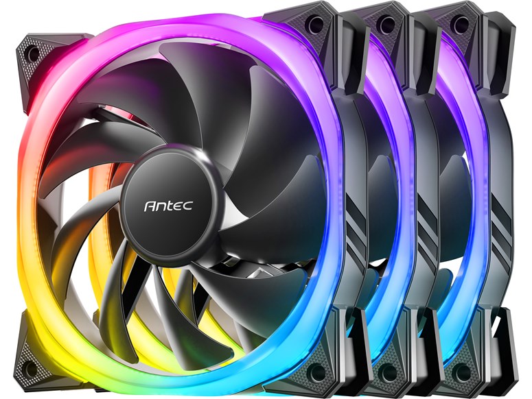 Antec Fusion 120 ARGB PWM 3st. incl. controller - Gistron